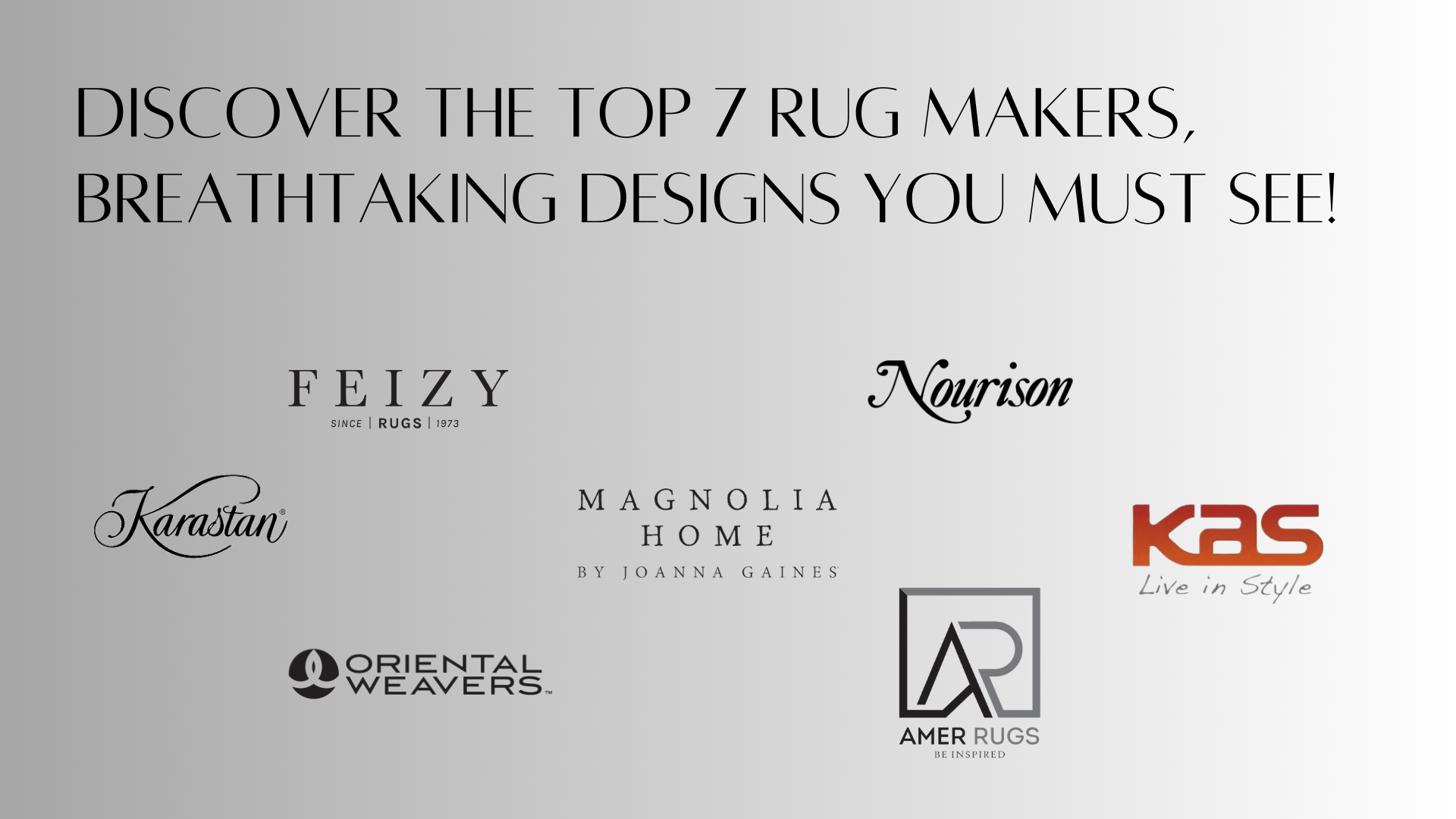 What Can You Expect from Designer Rug Brands? – Atlanta Designer Rugs