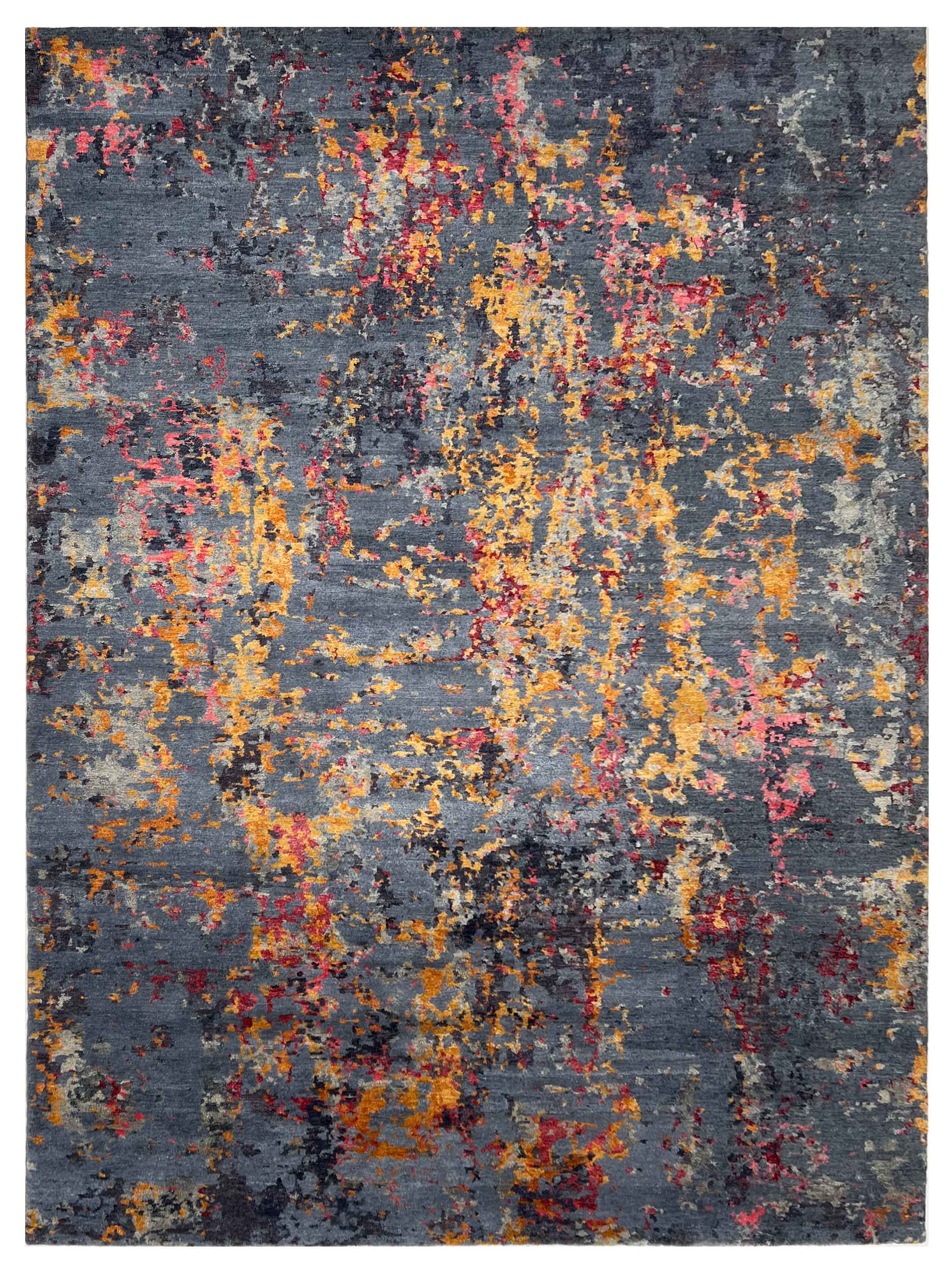 Artisan Toni Gray Multi Knotted Rug – Atlanta Designer Rugs