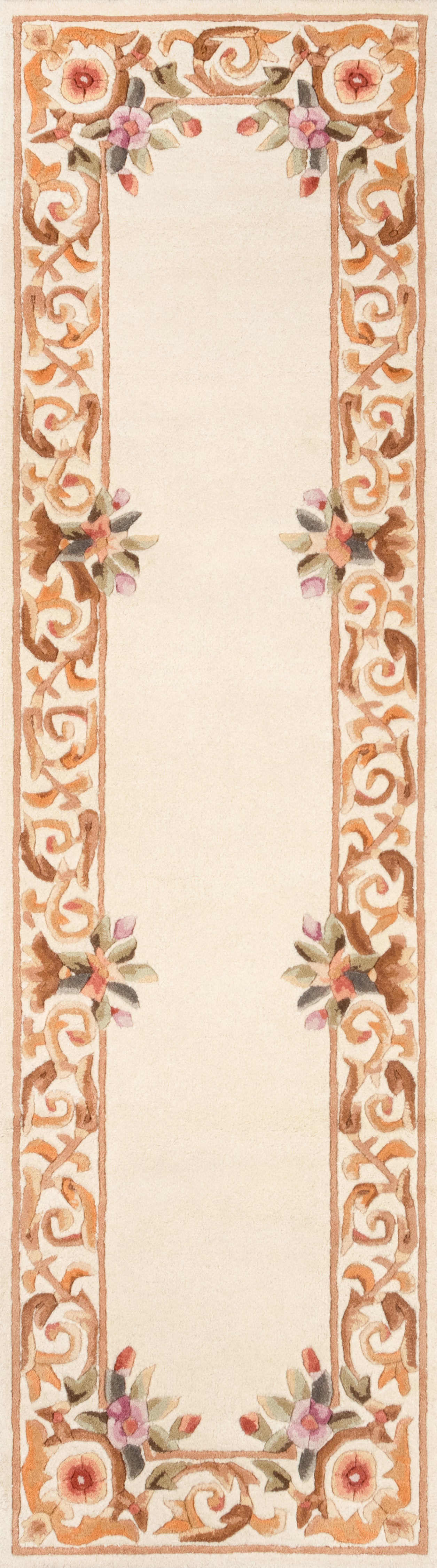 Momeni Harmony India HAI-7 Ivory Transitional Hand Tufted Rug – Atlanta ...