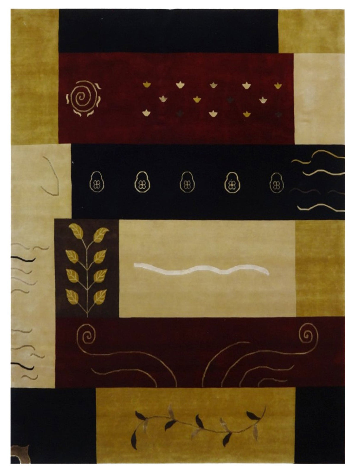 Artisan Teresa Multi Contemporary Knotted Rug – Atlanta Designer Rugs