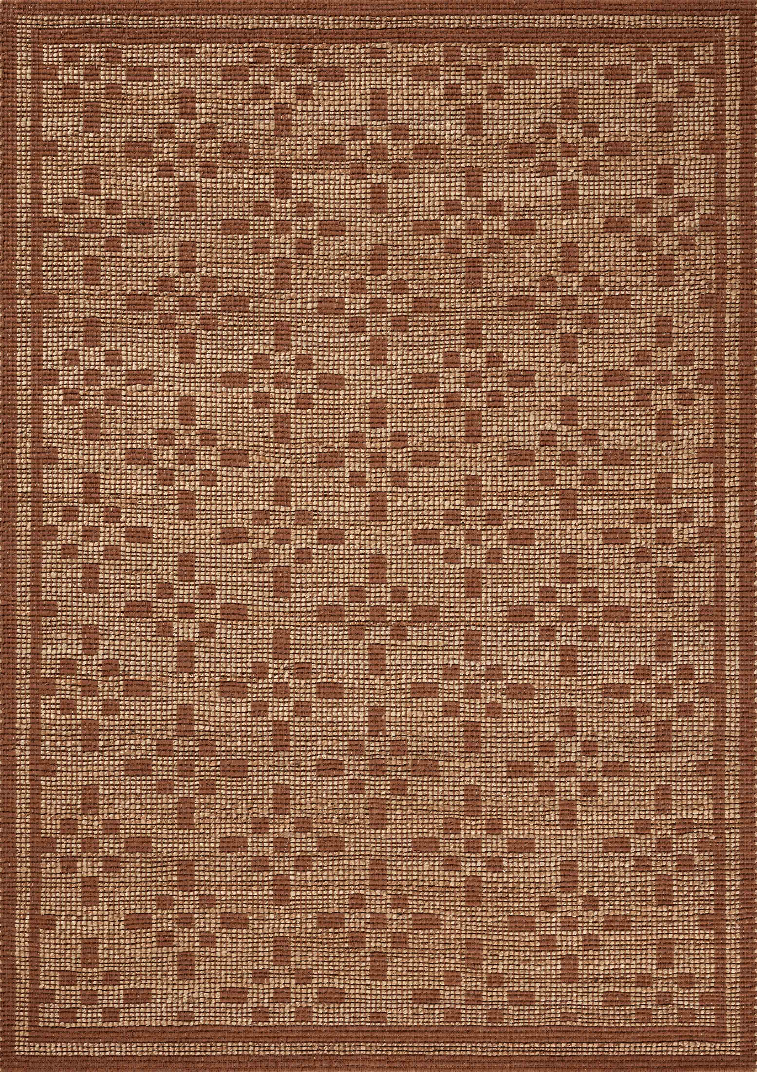 Chris Loves Julia x Loloi Judy JUD-07 Natural Spice Contemporary Hand ...