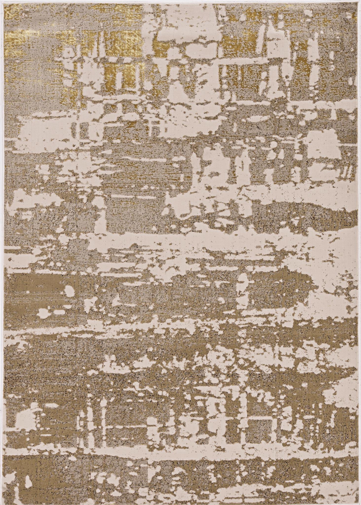 Kas Luna 7132 Ivory Gold Transitional Machine Woven Rug – Atlanta ...