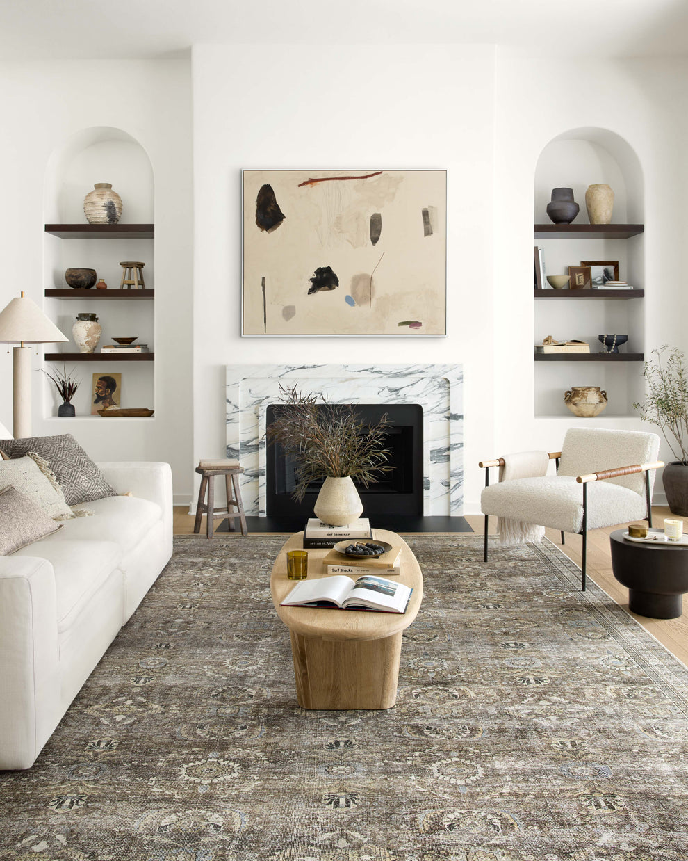 Loloi Layla LAY-13 Antique Moss Traditional Power Loomed Rugs – Atlanta ...