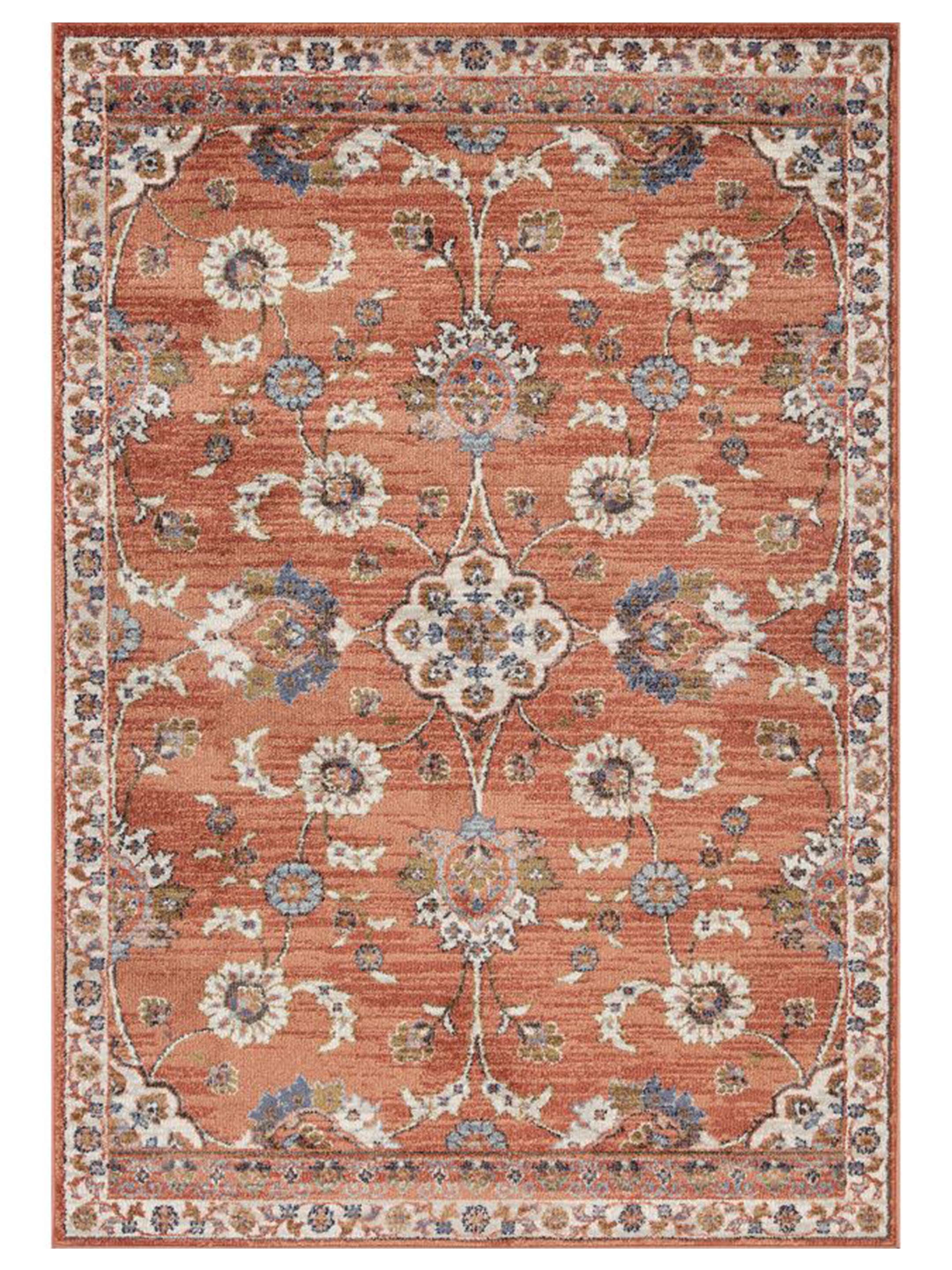 Limited Zurich ZUR-507 Orange Traditional Machinemade Rug – Atlanta ...
