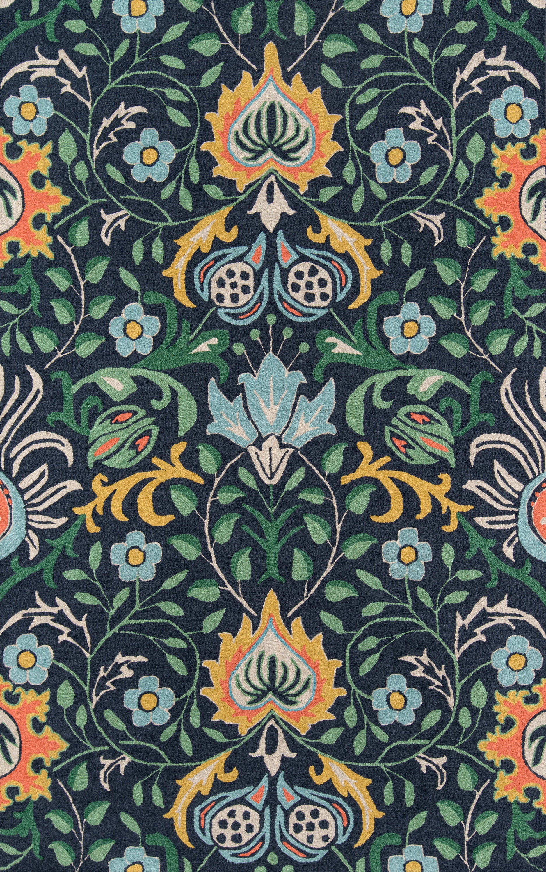 Momeni Newport NP-12 Navy Casual Hand Tufted Rug – Atlanta Designer Rugs