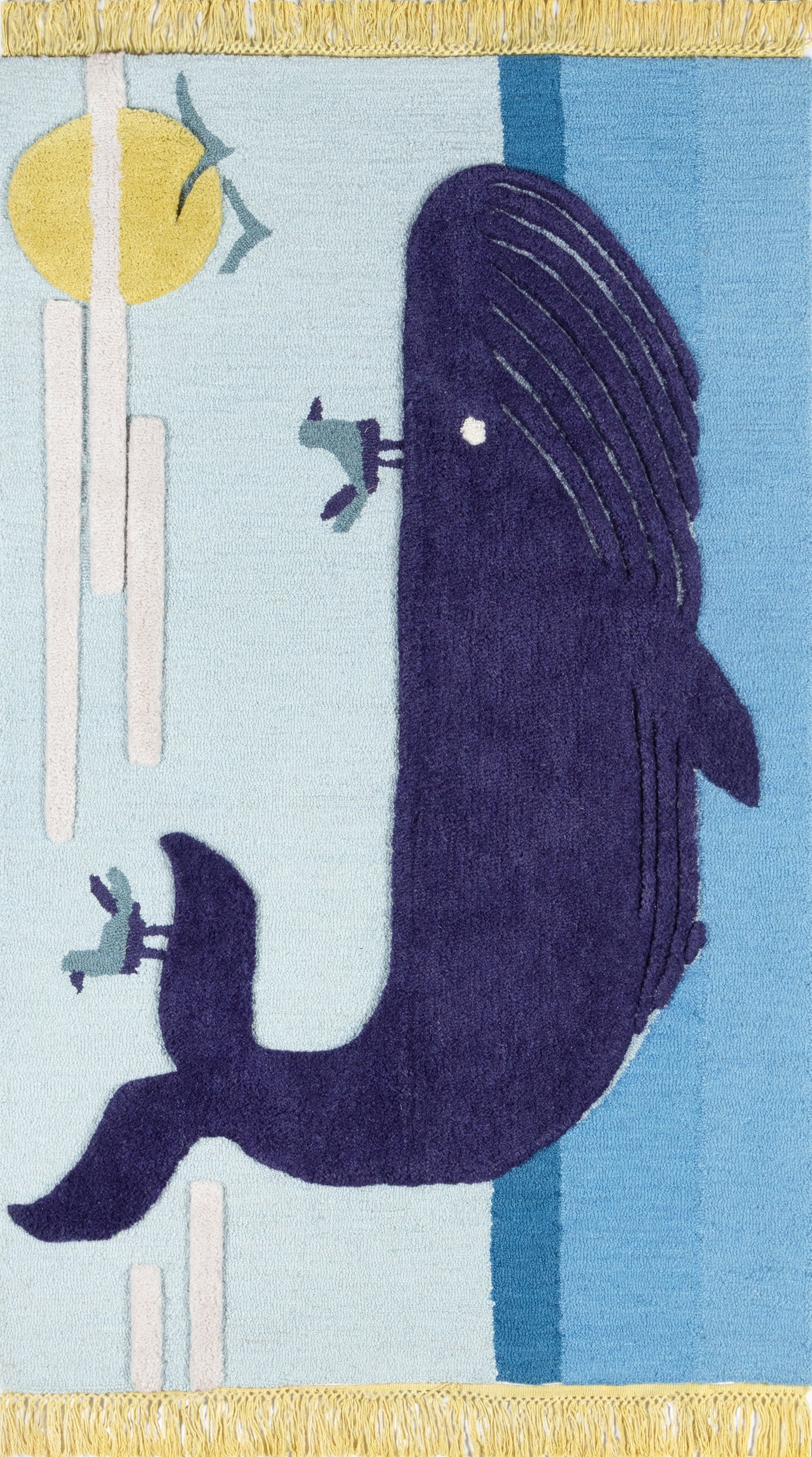 Novogratz Atticus ATC-2 Blue Contemporary Hand Tufted Rug – Atlanta ...