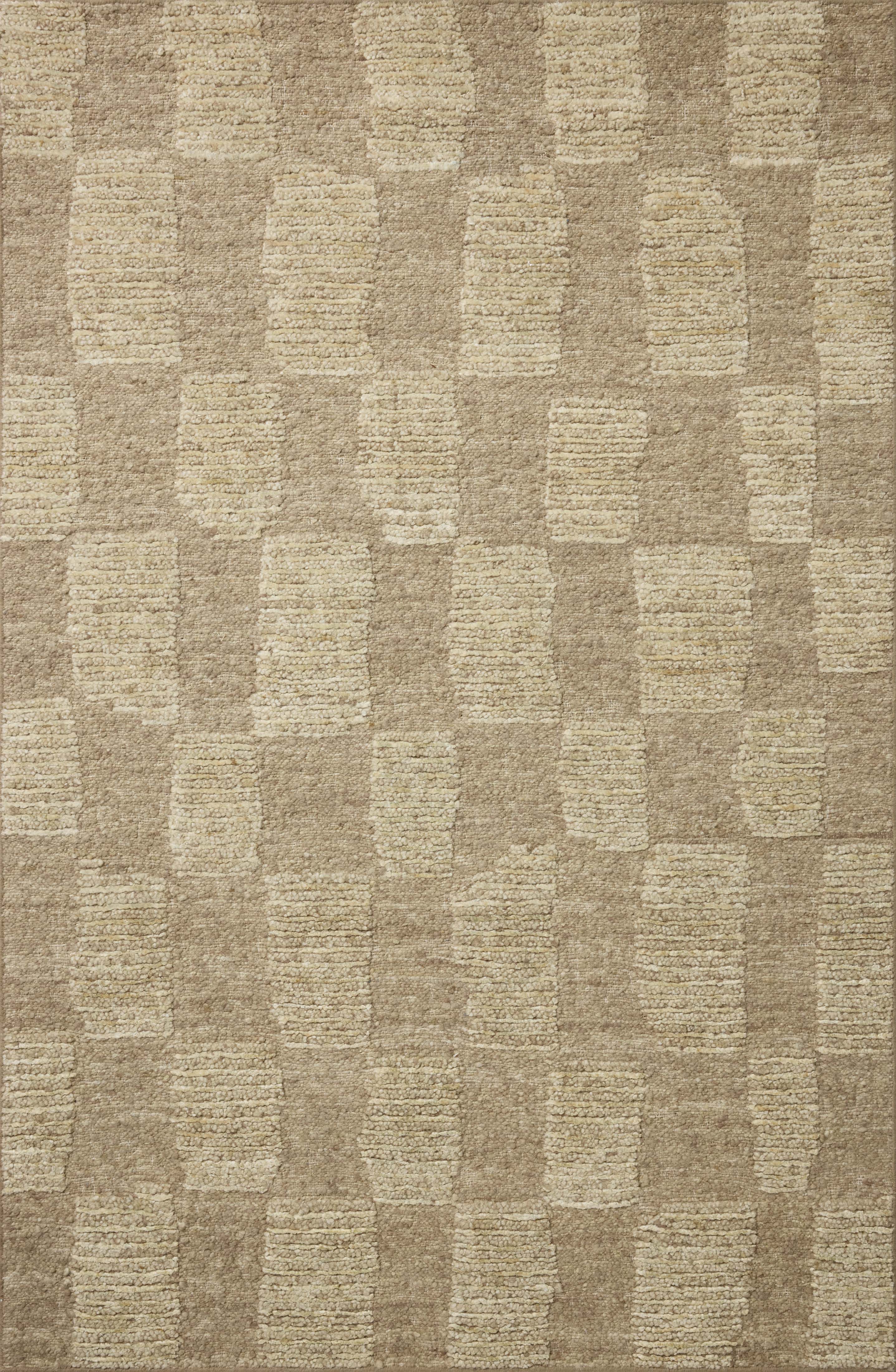 Leanne Ford x Loloi Sowerby SOW-01 Stone Contemporary Hand Knotted Rug ...