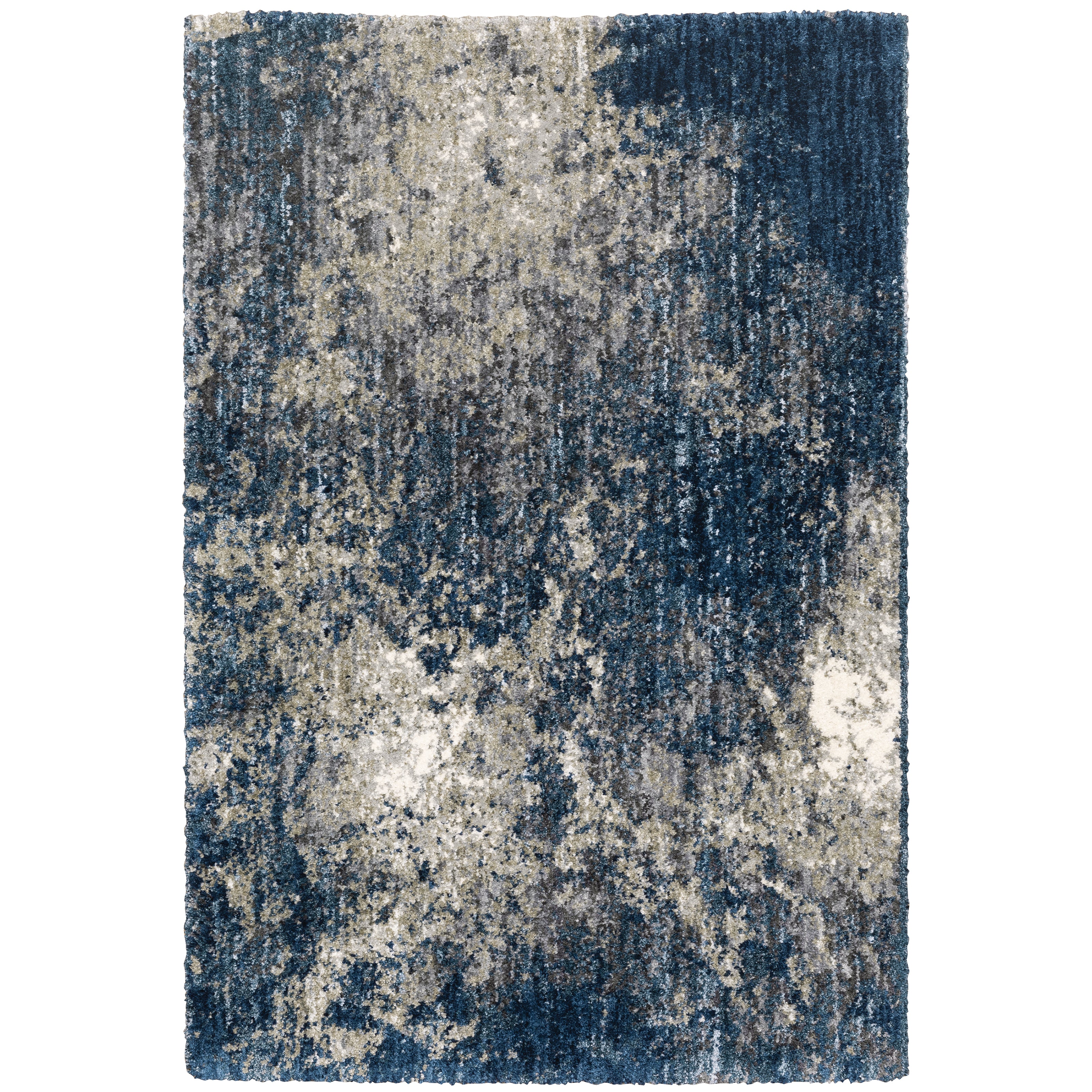 Oriental Weavers Aspen 2060L Blue Grey Contemporary Machine Woven Rugs ...