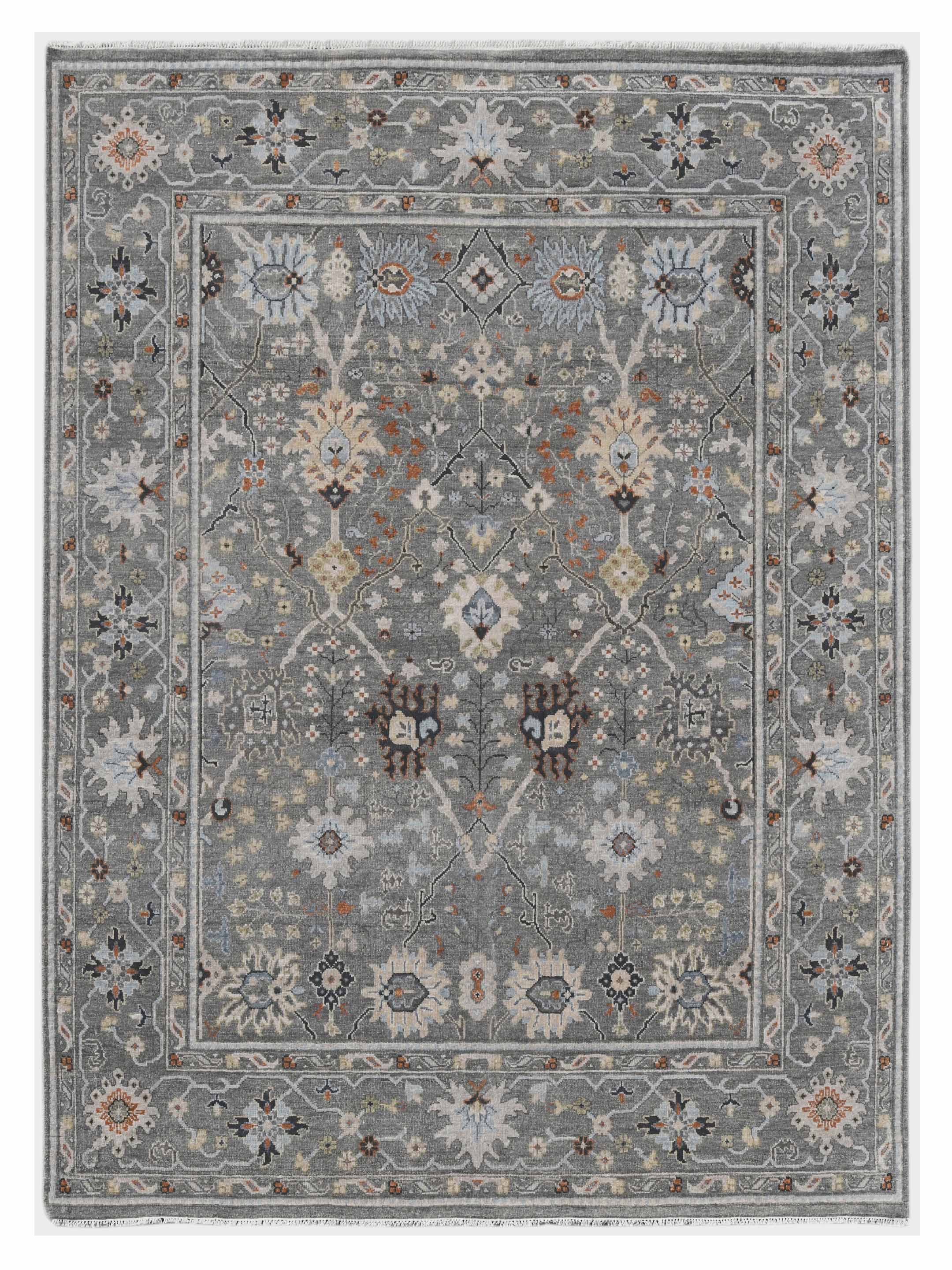 Limited Bailee BNS-150 SANTAS GRAY Traditional Knotted Rugs – Atlanta ...